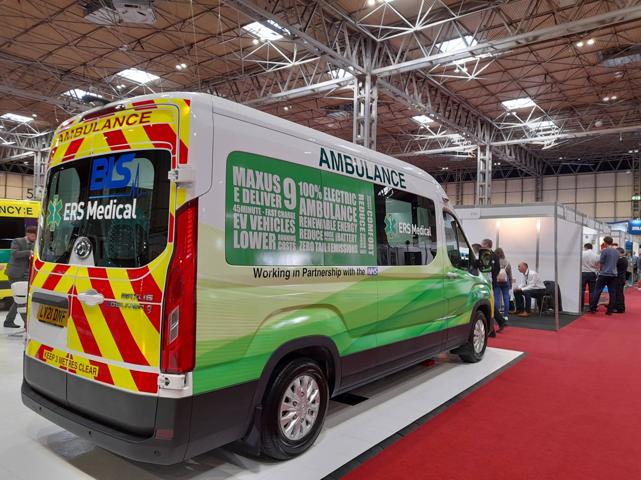 ERS Medical debuts first electric Ambulance - Essential Fleet Operator