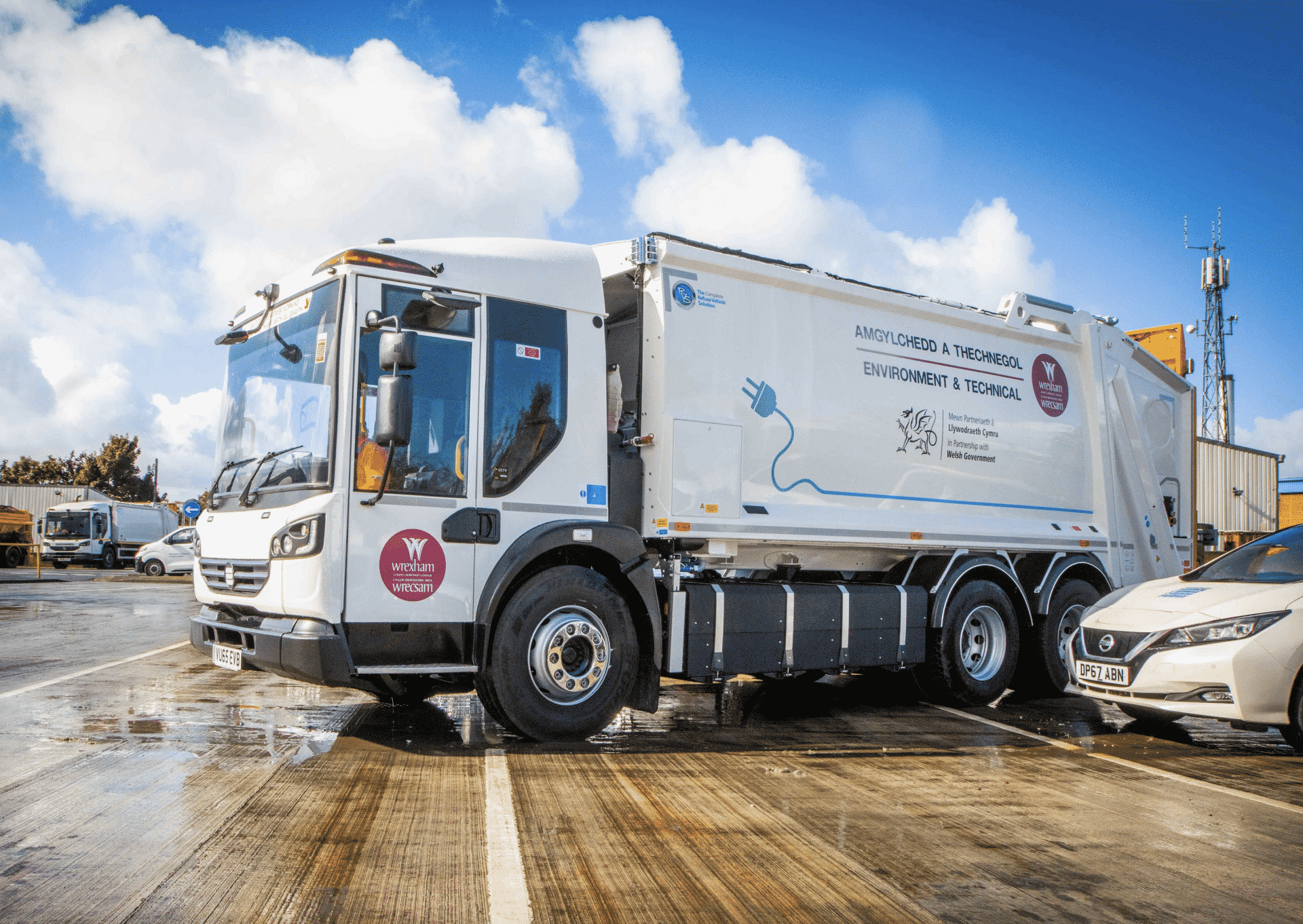 Refuse Vehicle Solution Provides Wrexham Council with the First Fully ...