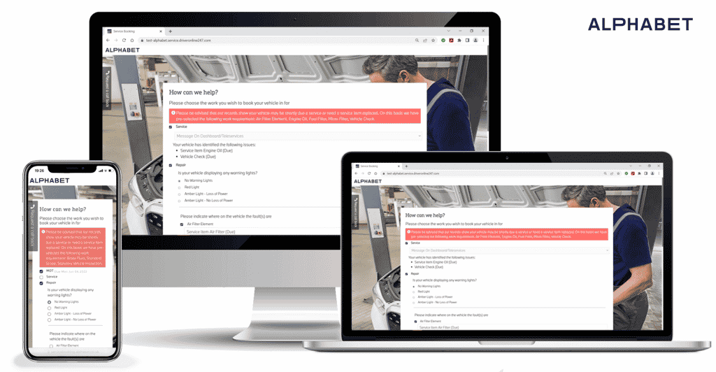 Alphabet’s all new proactive Online Service Booking Portal – next steps ...